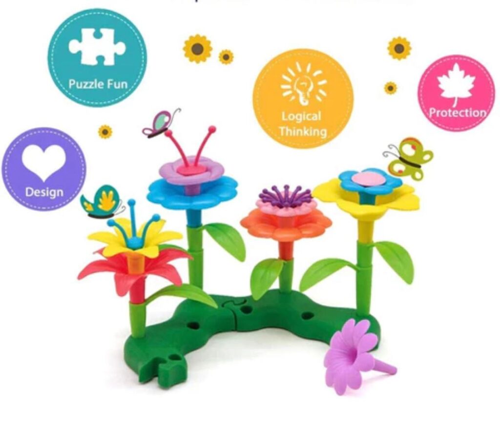Flower Garden Building Set – ModernOnlineMart