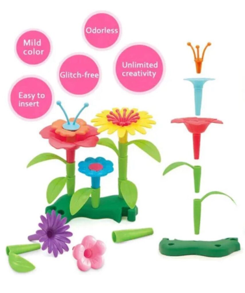 Flower Garden Building Set – ModernOnlineMart
