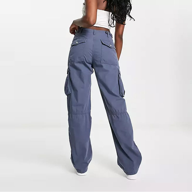 Adjustable Women’s Straight Fit Cargo Pants – ModernOnlineMart