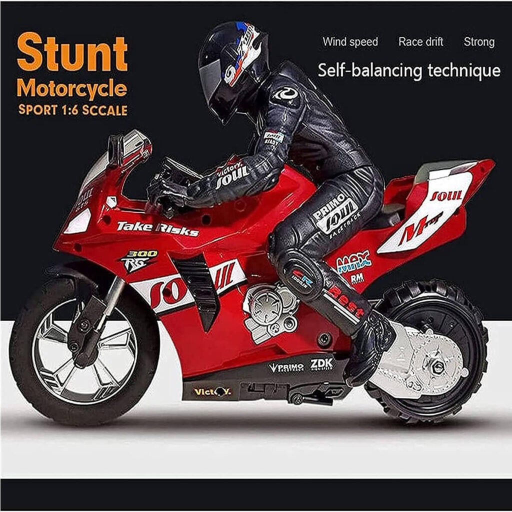 1:6 RC Motorcycle High Speed Drift Motorcycle Remote Control Racing ...