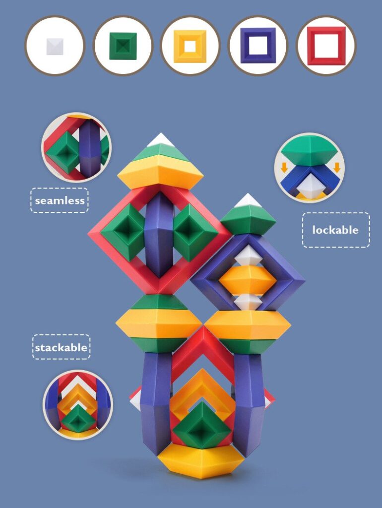 Pyramids Stacking Blocks – ModernOnlineMart